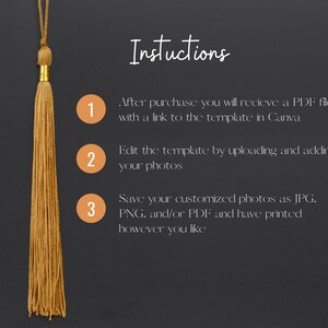 School Years Picture Banner Template - Graduation Banner, Photo Banner ...