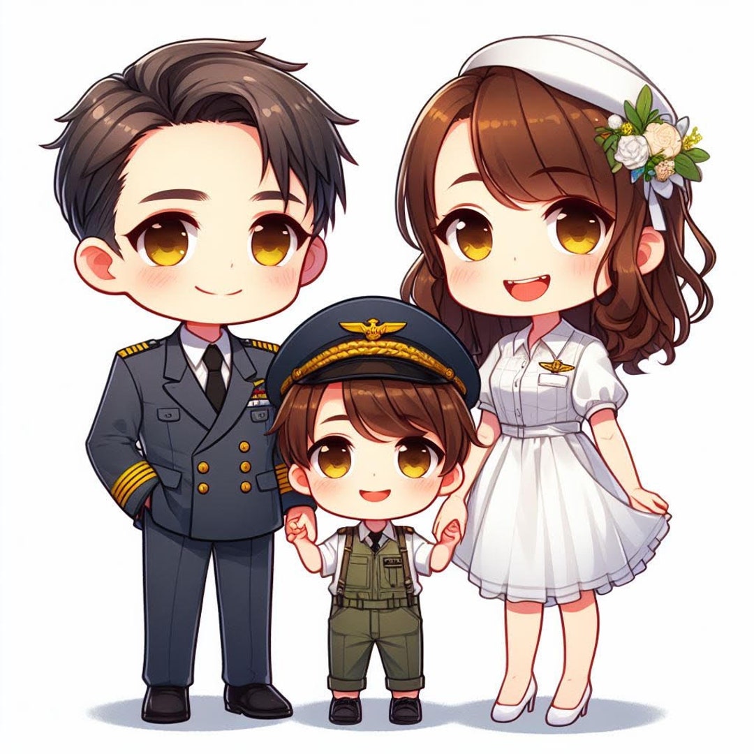 Custom Chibi Couple, Cute Anime Chibi, Chibi Couple, Custom Chibi ...