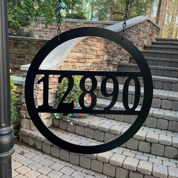 House Numbers Yard Sign - Etsy