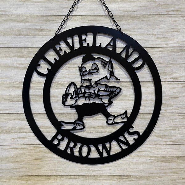 Cleveland Browns Elf Wall Decor - Etsy