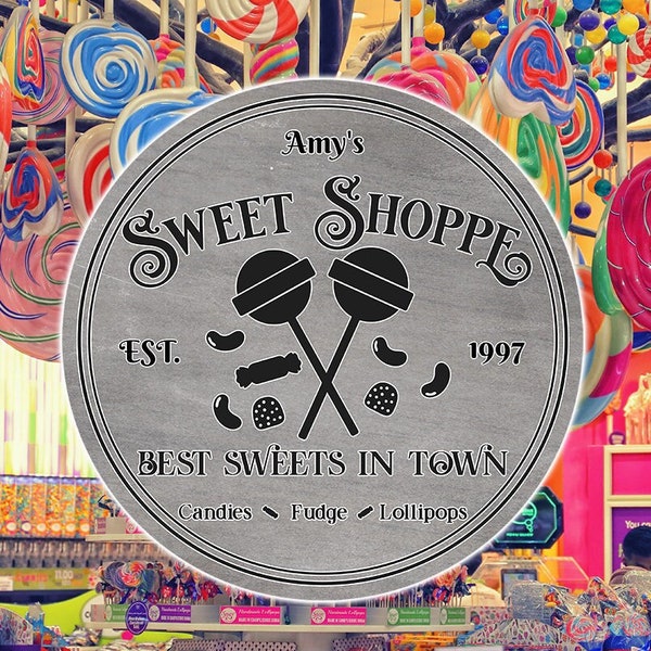 Sweet Shoppe Sign - Etsy