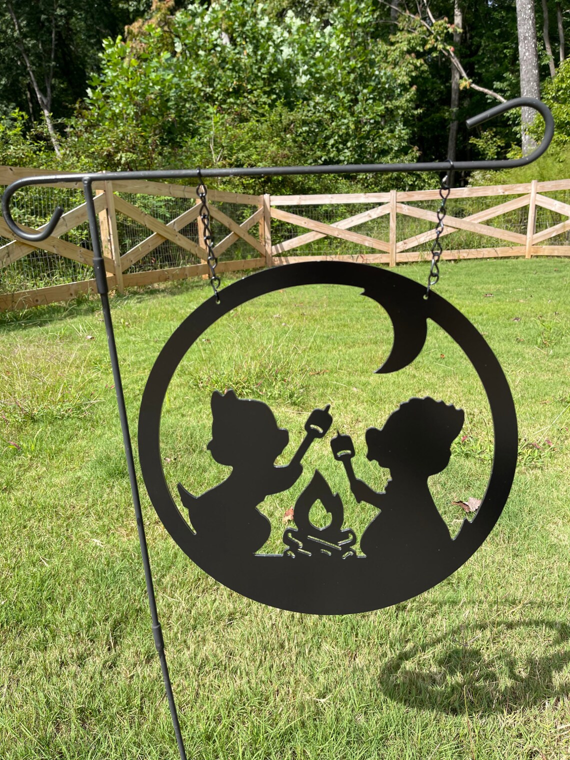 Chip & Dale Campfire Decor - Roasting Marshmallows | Campsite Character ...