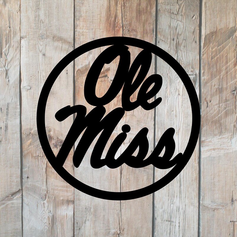 Ole Miss Wall Decor - Etsy