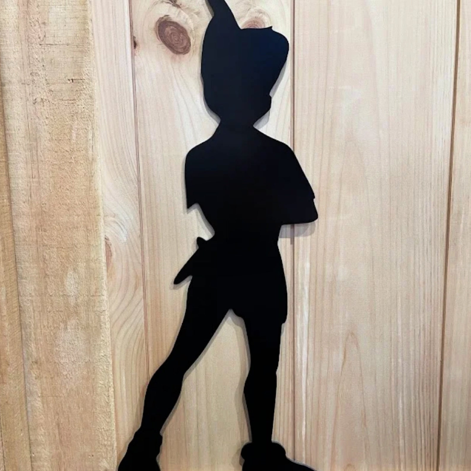 Peter Pan & Tinkerbell Nursery Decor or Vacation Room Window Shadow ...