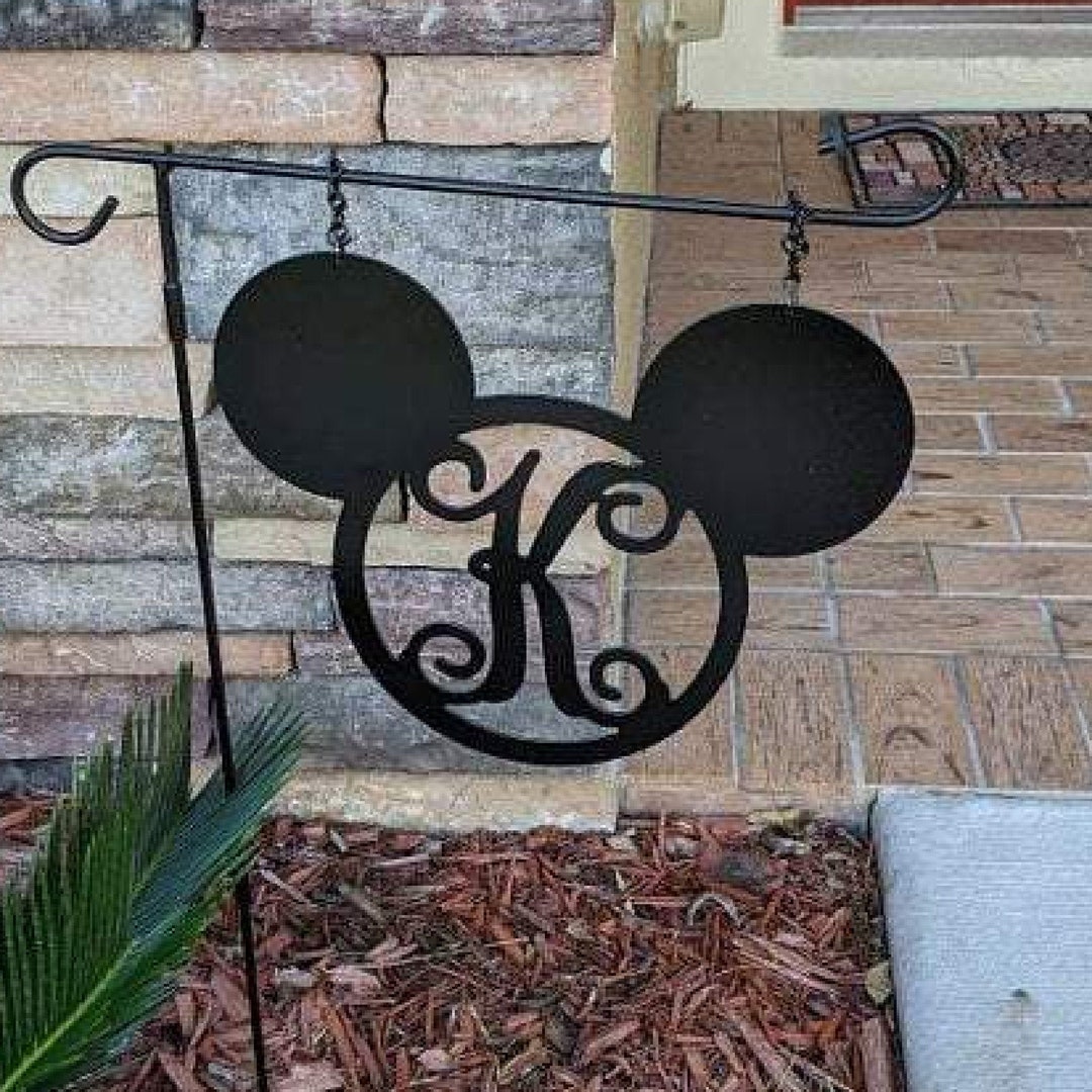 Monogram Yard/garden Mickey-inspired Decor | Christmas Camping Decor ...