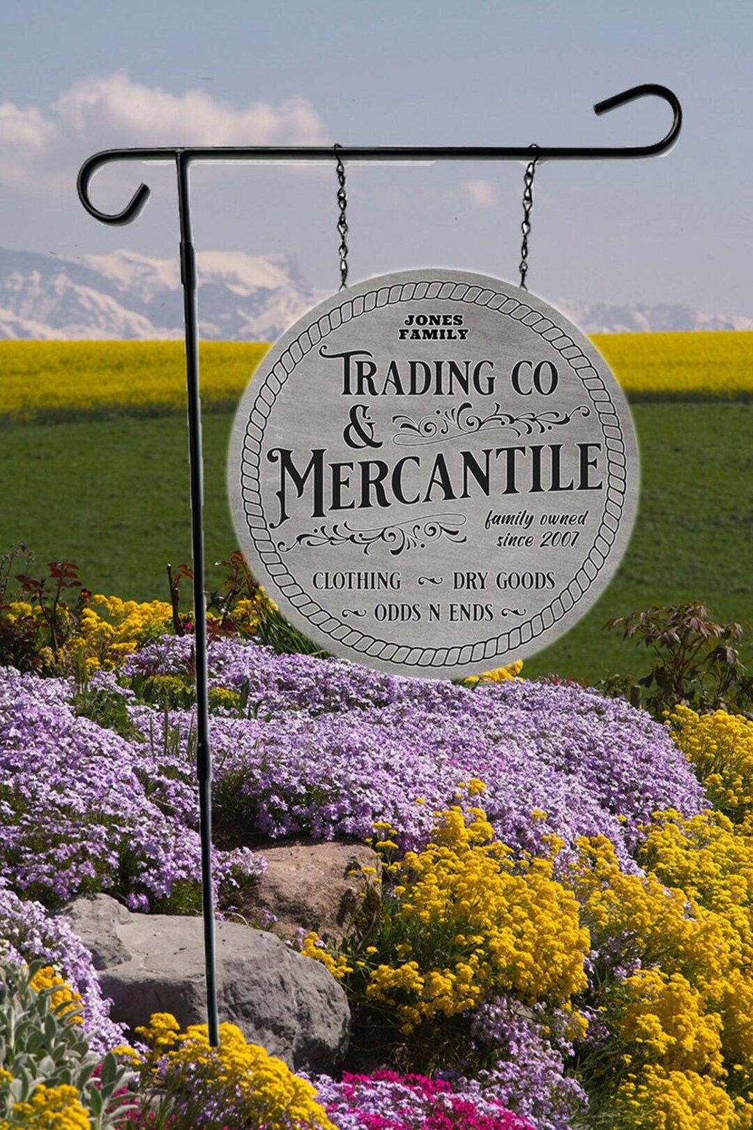 Classic Trading Company & Mercantile Store - Personalized Signs | Gray ...