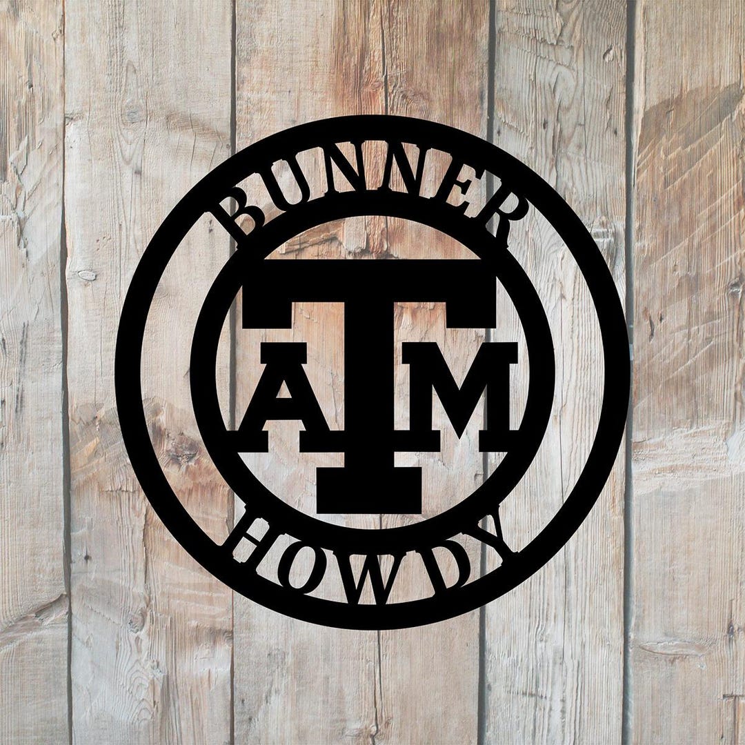 Texas A and M Signs / Texas A&M Personalized Address, Welcome, Family ...