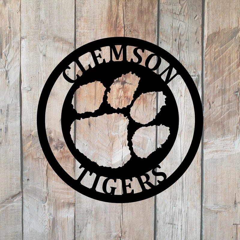 Clemson Sign - Etsy