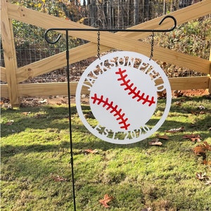 Baseball Personalized Yard Decor | Family Field Name, Established Date ...
