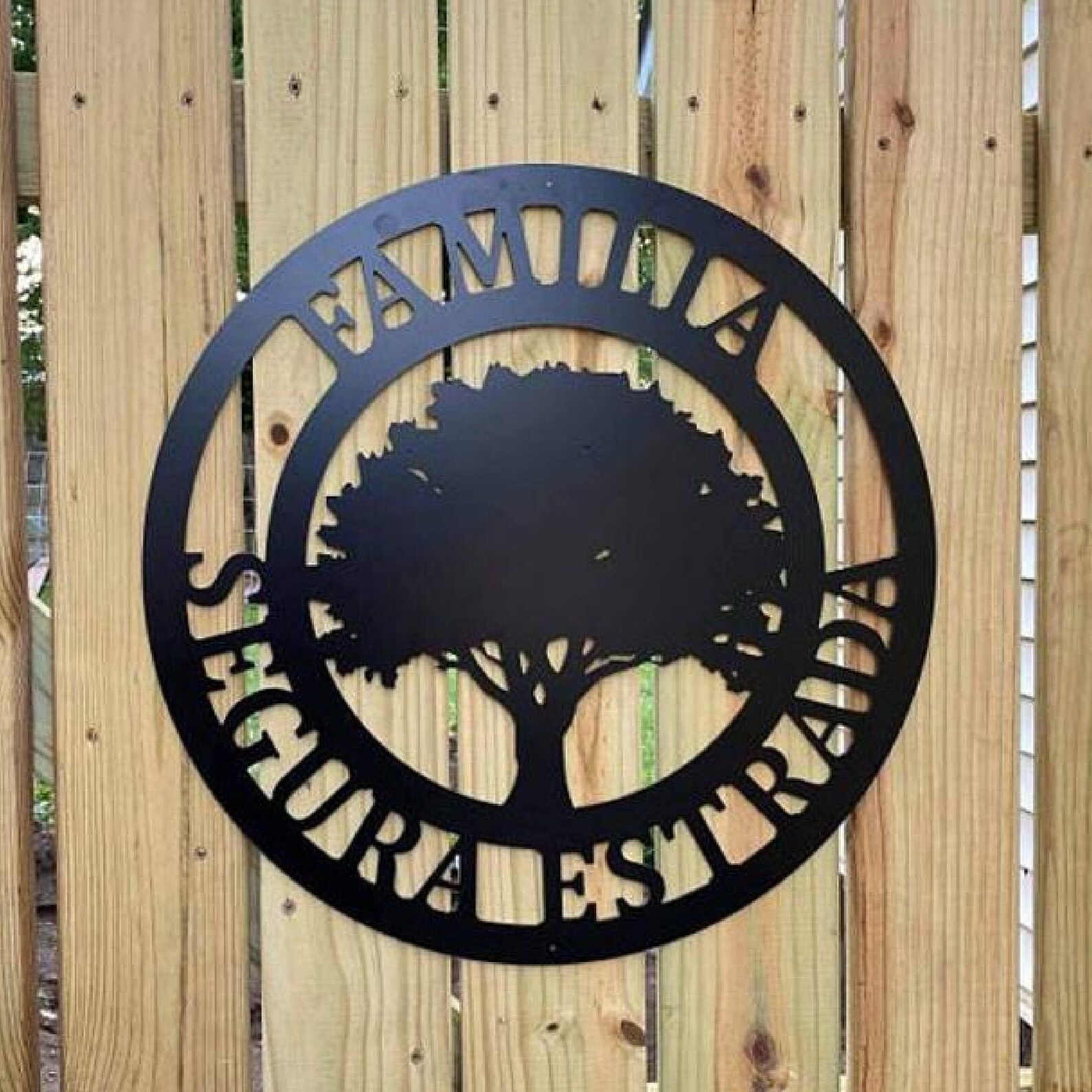 Family Tree Personalized Door Hanger Wall Decor 24 | Etsy