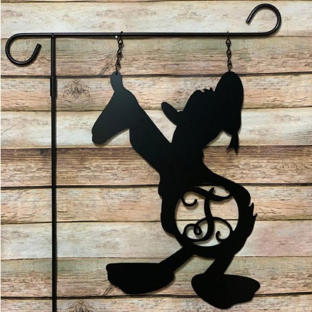 Donald Duck Sign - Yard/garden Monogram or Address Decor | ACM Metal ...