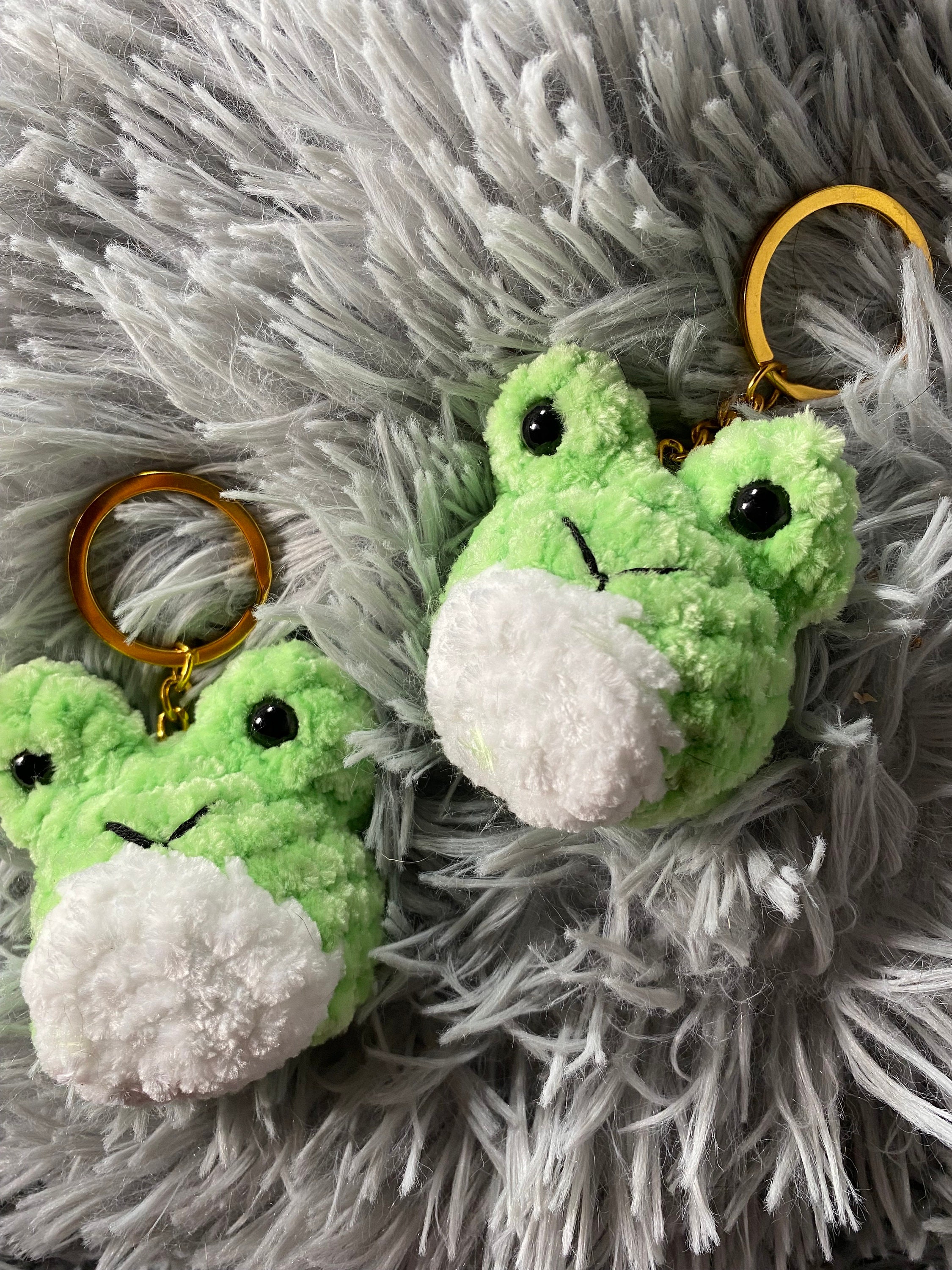 Froggy Friend Keychain - Etsy