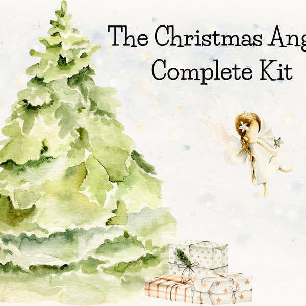 Christmas Angel Painting - Etsy