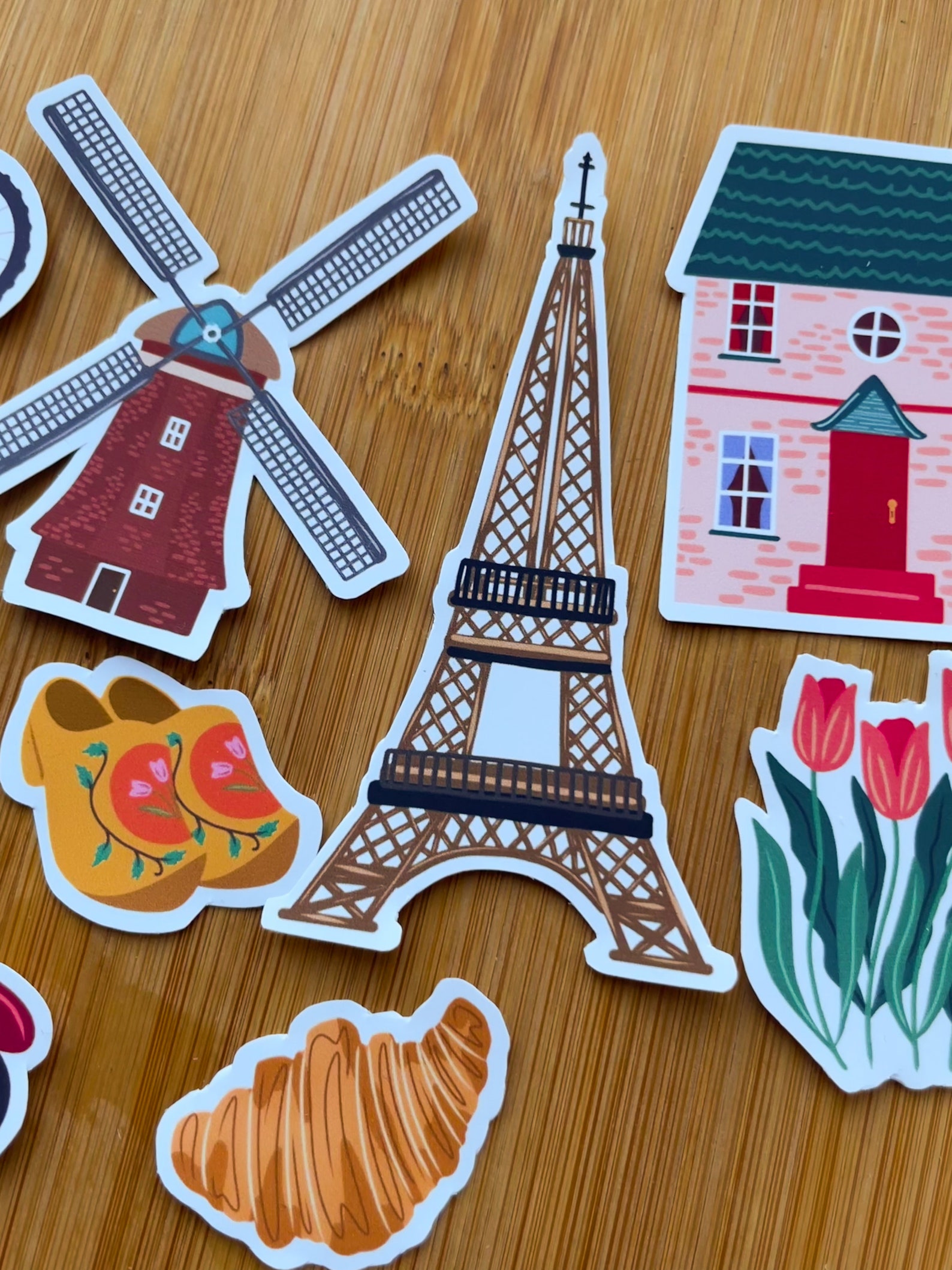 European Cities Sticker Set - Etsy