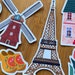 European Cities Sticker Set - Etsy