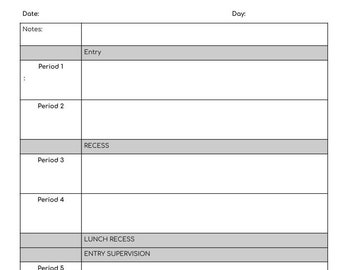 Printable Study Planner, Student Planner, Student Schedule Template ...