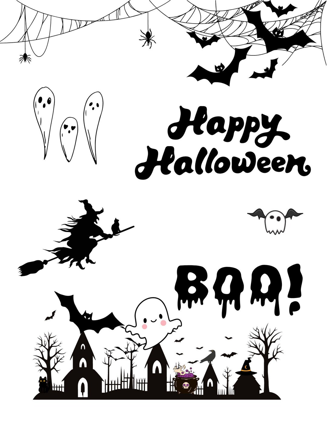 Halloween Poster (digital, Printable) - Etsy