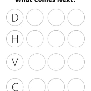 What Comes Next? Printable/ Digital Alphabet Activity - Etsy