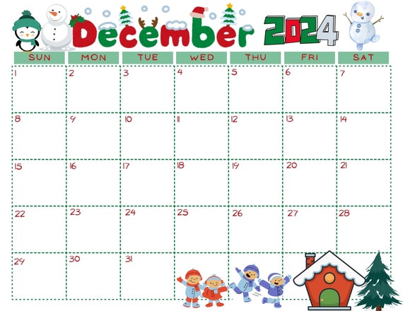 Printable December 2024 Calendar With Holidays
