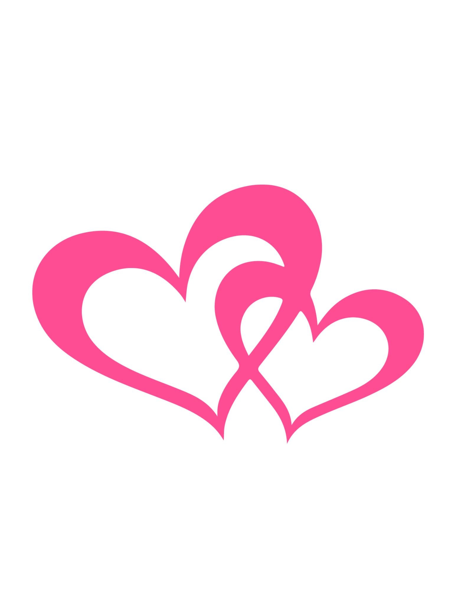 Heart Templates, 10 Pages ( Digital , Printable) - Etsy