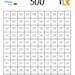 1-1000 Number Charts ( Digital, Printable) - Etsy UK