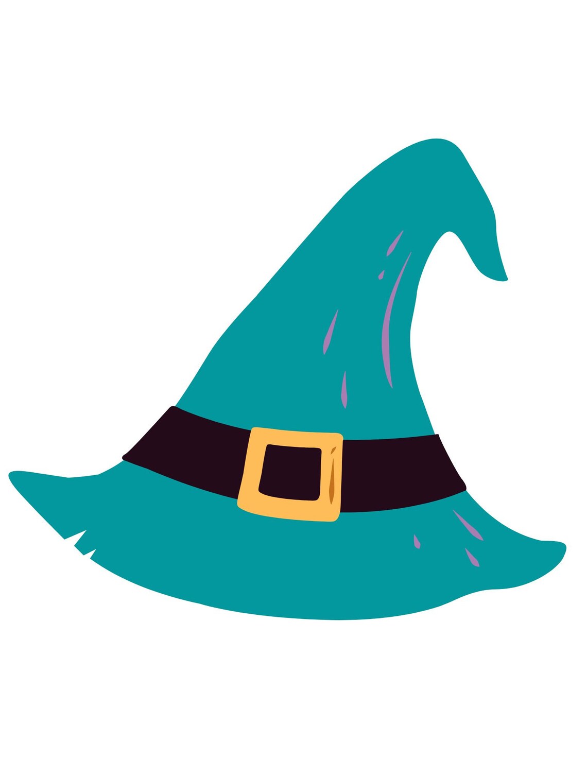 Witch Hat ( Digital, Printable) - Etsy
