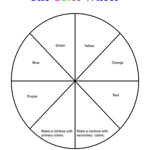 The Color Wheel - Etsy