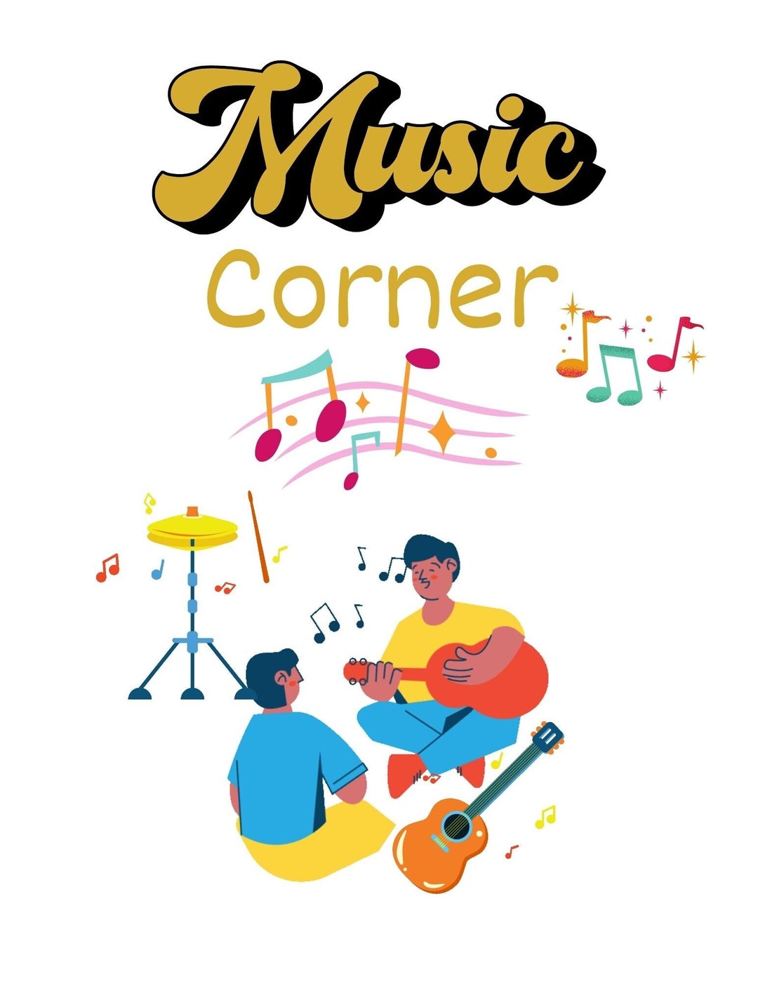 Music Corner ( Digital, Printable ) - Etsy