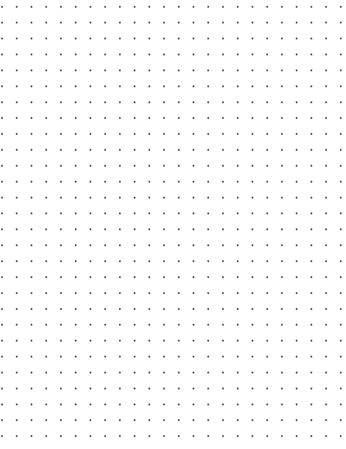 Simple Dotted Papers, 10 Pages, Math (digital, Printable) - Etsy