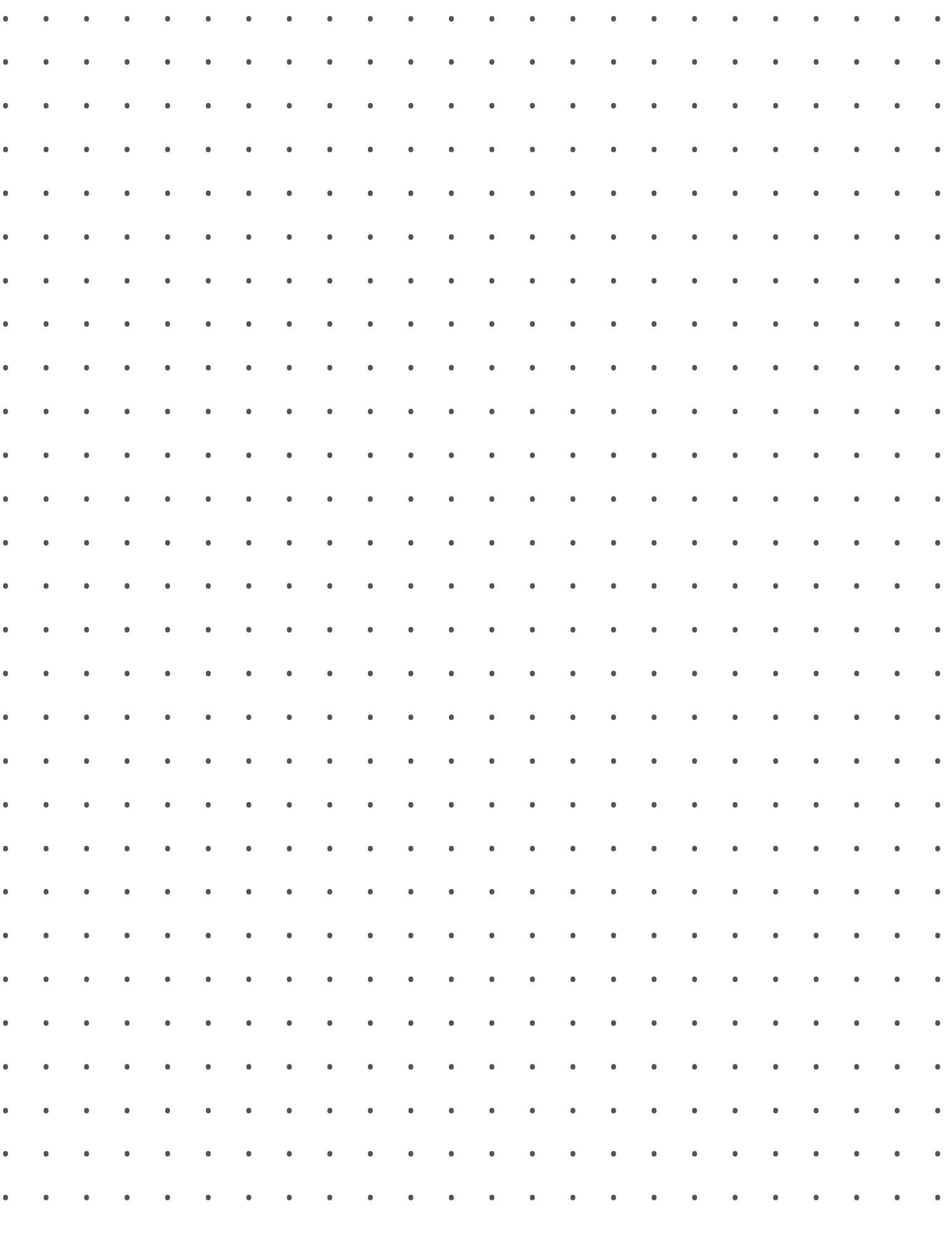 Simple Dotted Papers, 10 Pages, Math (digital, Printable) - Etsy