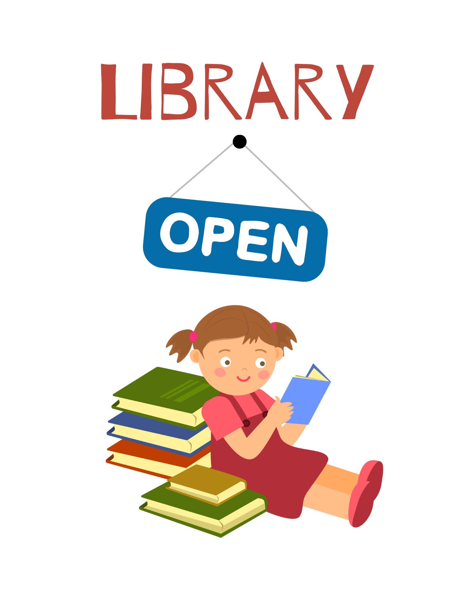 Library (digital, Printable) - Etsy