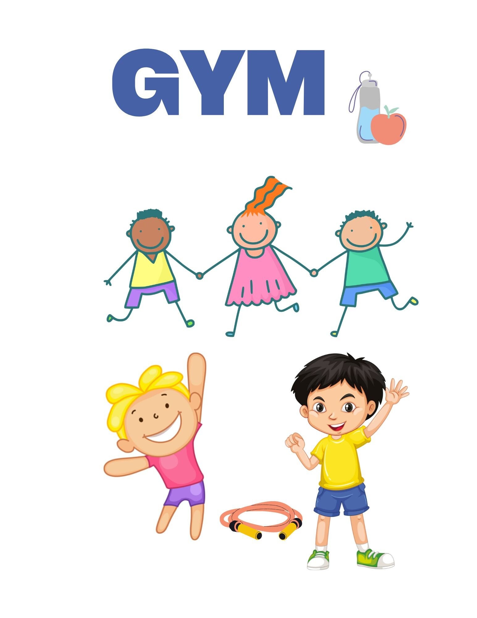 Gym ( Digital, Printable) - Etsy