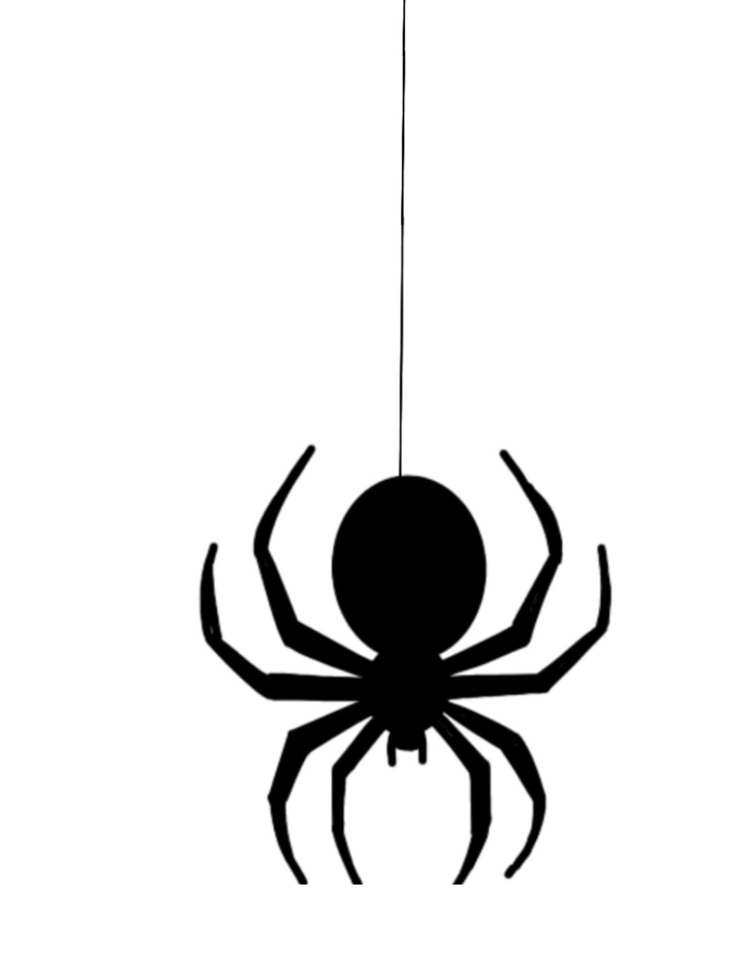Halloween Spider ( Digital, Printable) - Etsy