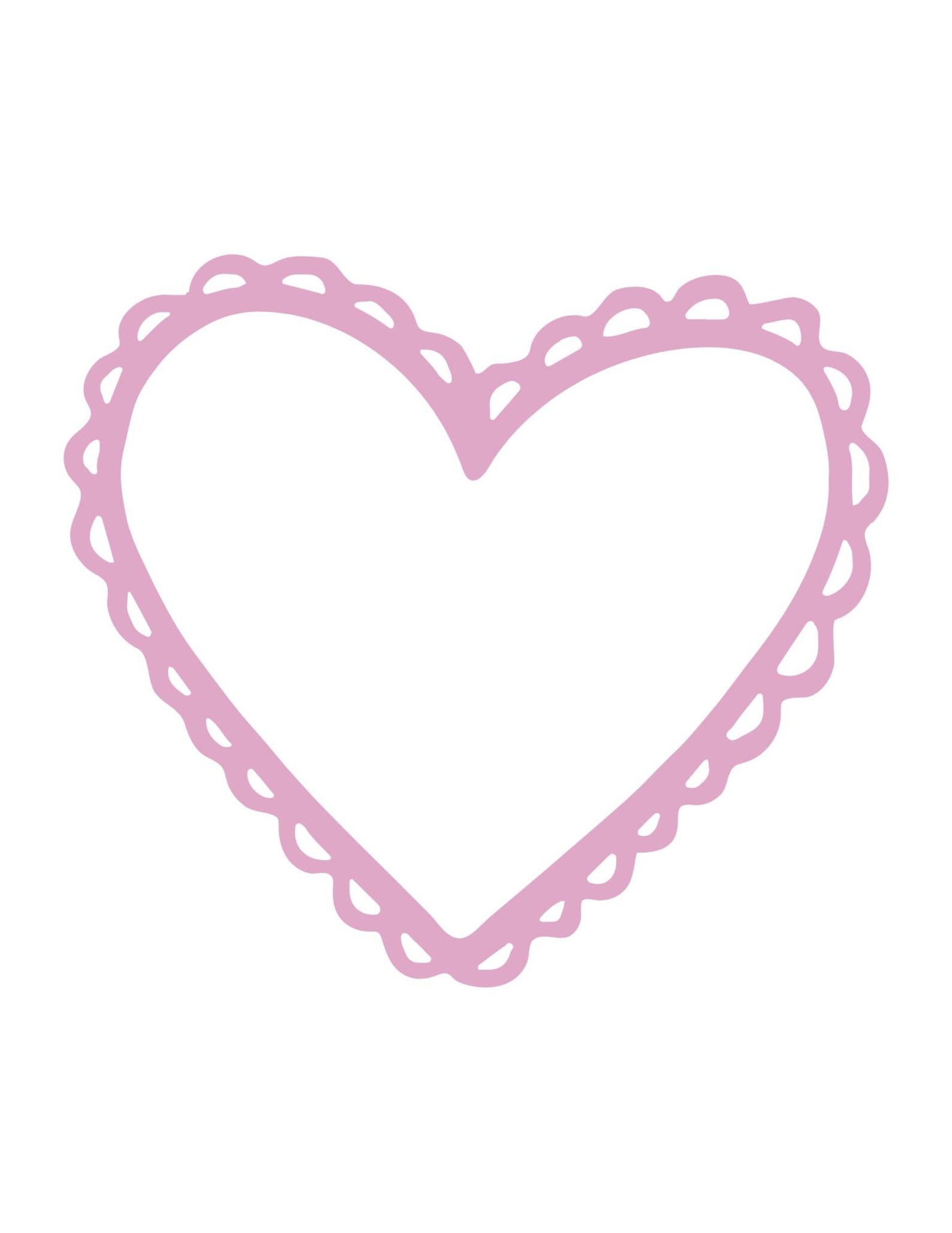 Heart Templates, 10 Pages ( Digital , Printable) - Etsy