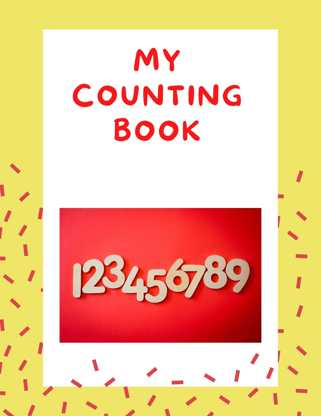 Count and Colour Book ( Digital, Printable) - Etsy