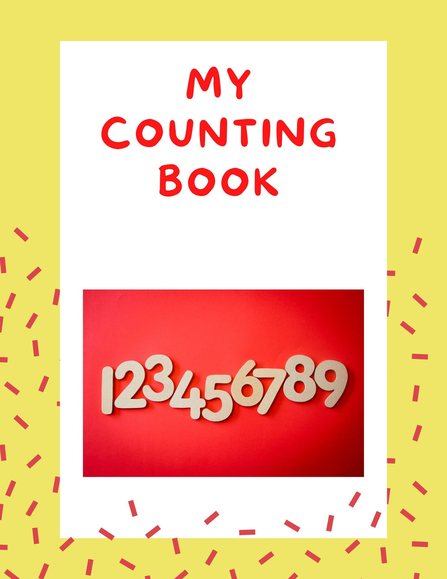 Count and Colour Book ( Digital, Printable) - Etsy