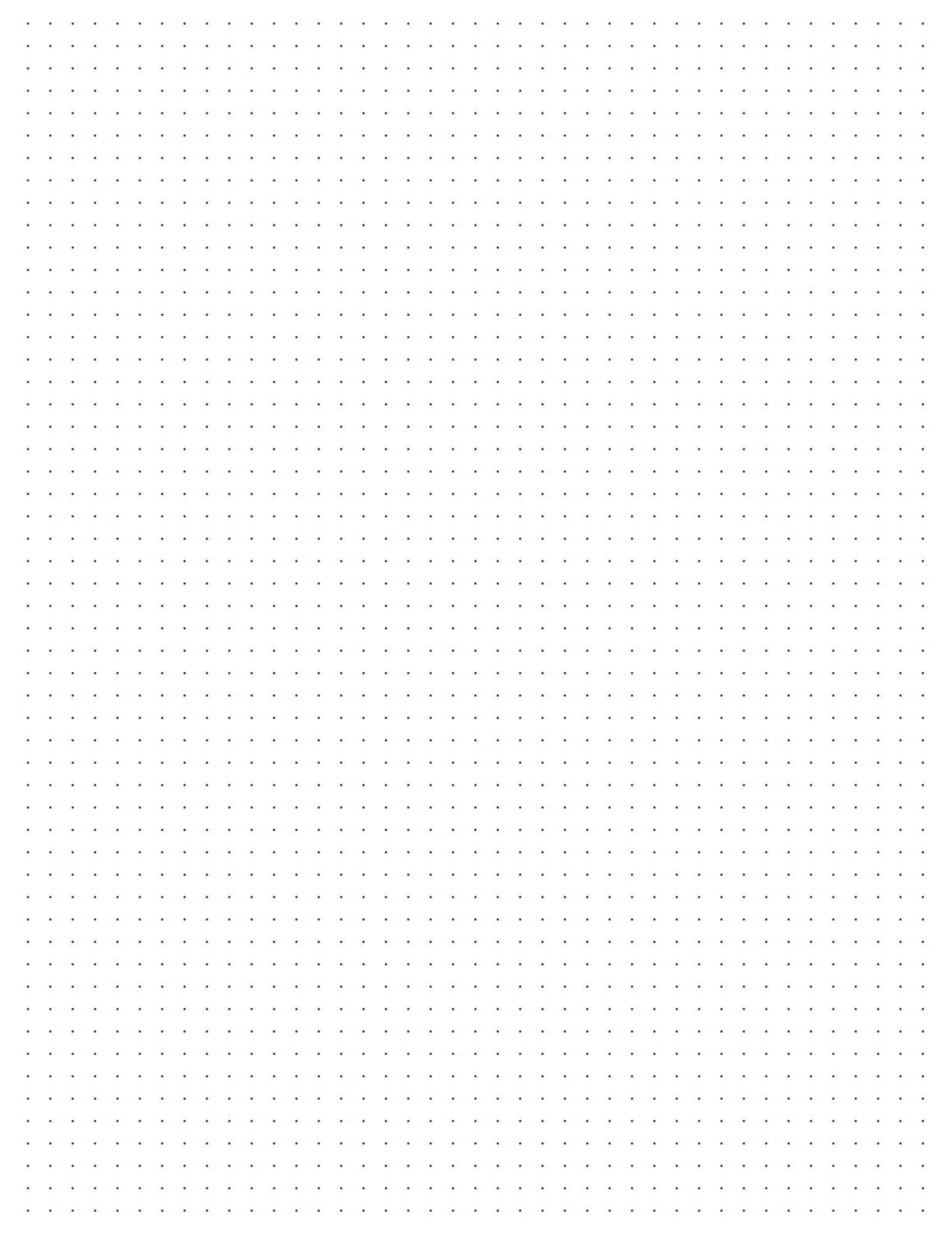 Dotted Grid Paper, 10 Pages (digital, Printable) - Etsy