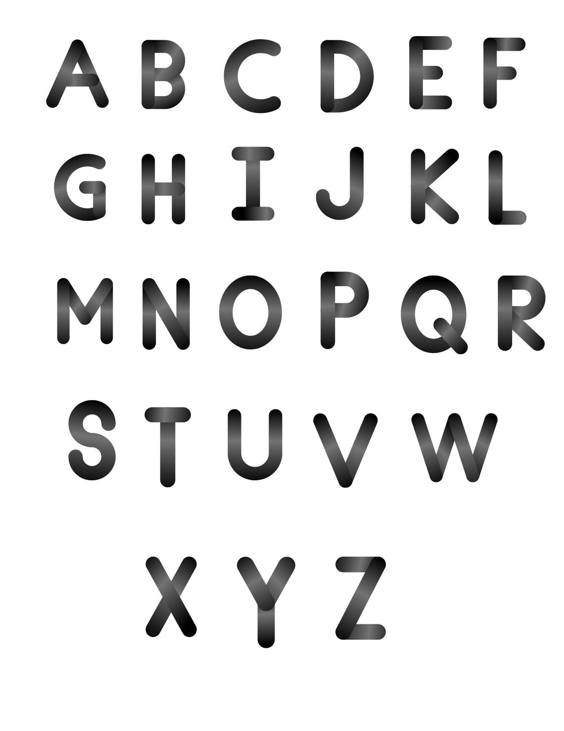 Alphabet Classroom Poster ( Digital, Printable ) - Etsy