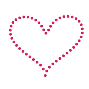 Heart Templates, 10 Pages ( Digital , Printable) - Etsy