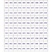Numbers 101-500 Charts - Etsy