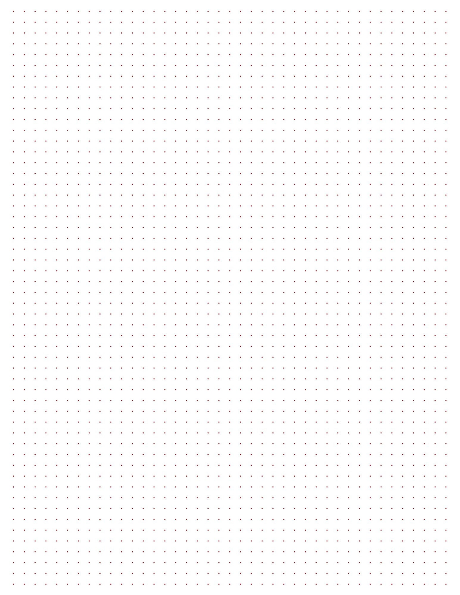 Dotted Grid Paper, 10 Pages (digital, Printable) - Etsy