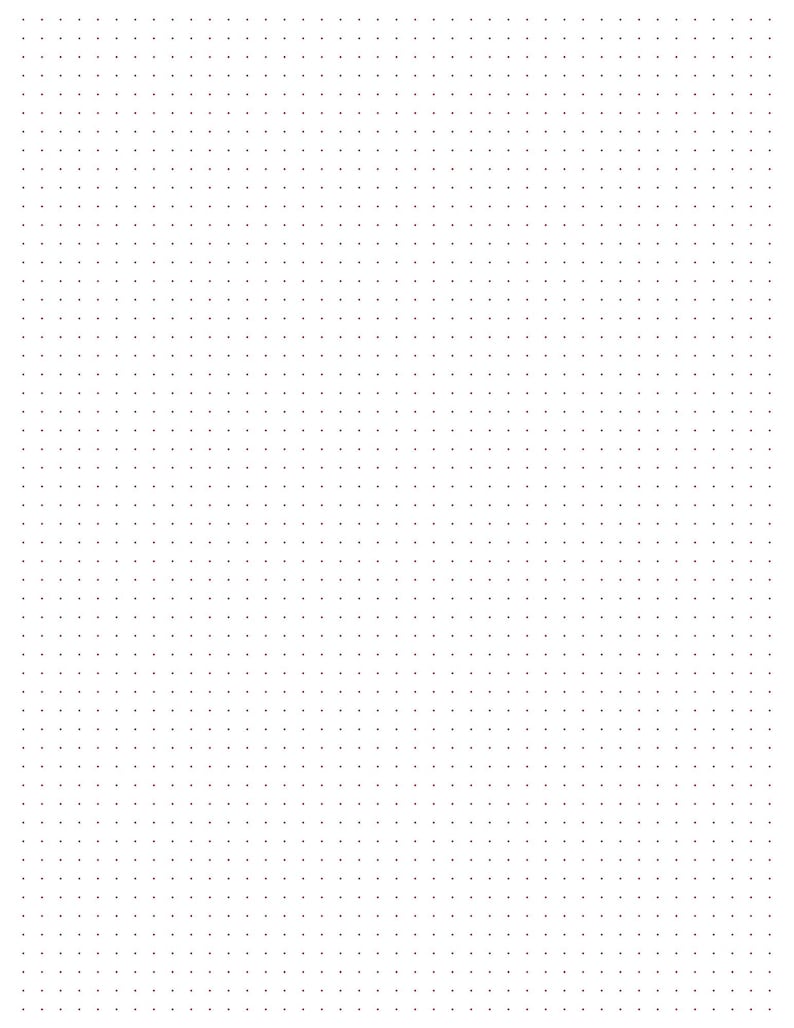 Dotted Grid Paper, 10 Pages (digital, Printable) - Etsy