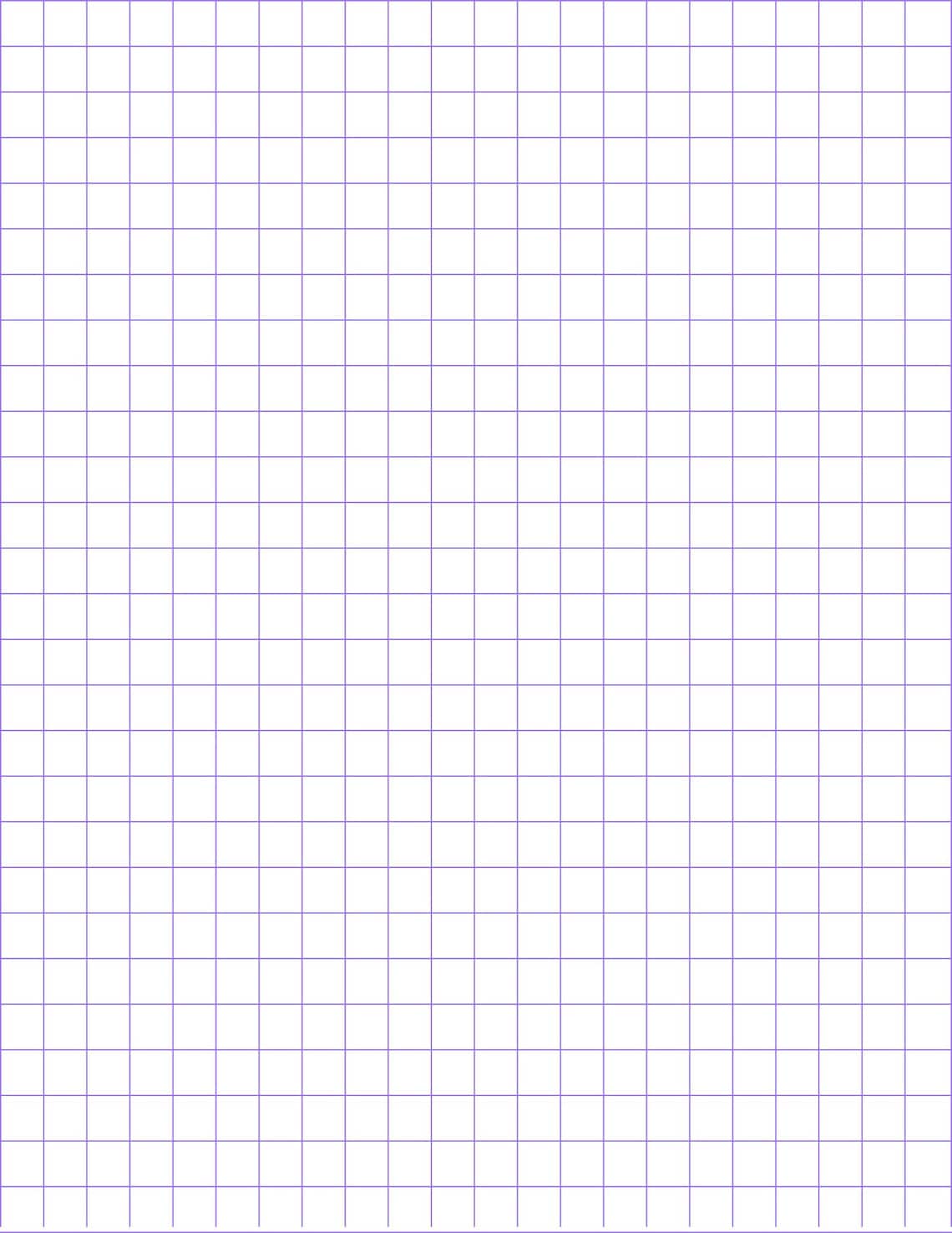 Simple Lined Grid Paper , 15 Pages, Math ( Digital, Printable) - Etsy