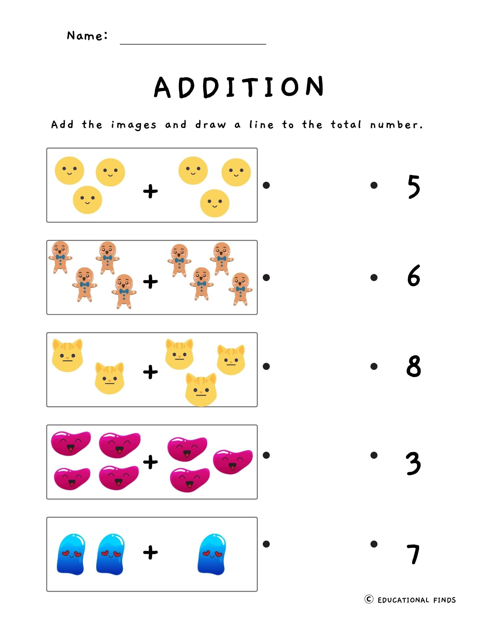 Addition and Subtraction Activities digital Printable 4 - Etsy Canada