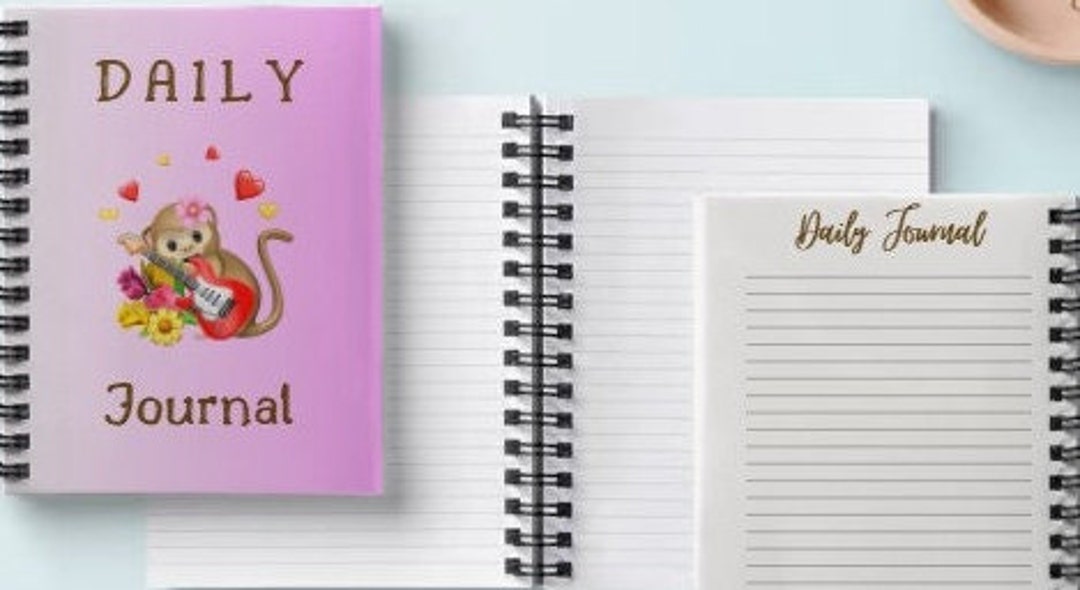 Daily Journal Printable | 10‑page Digital Planner for Reflection ...