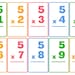 Multiplication Flash Cards ( Digital, Printable) - Etsy