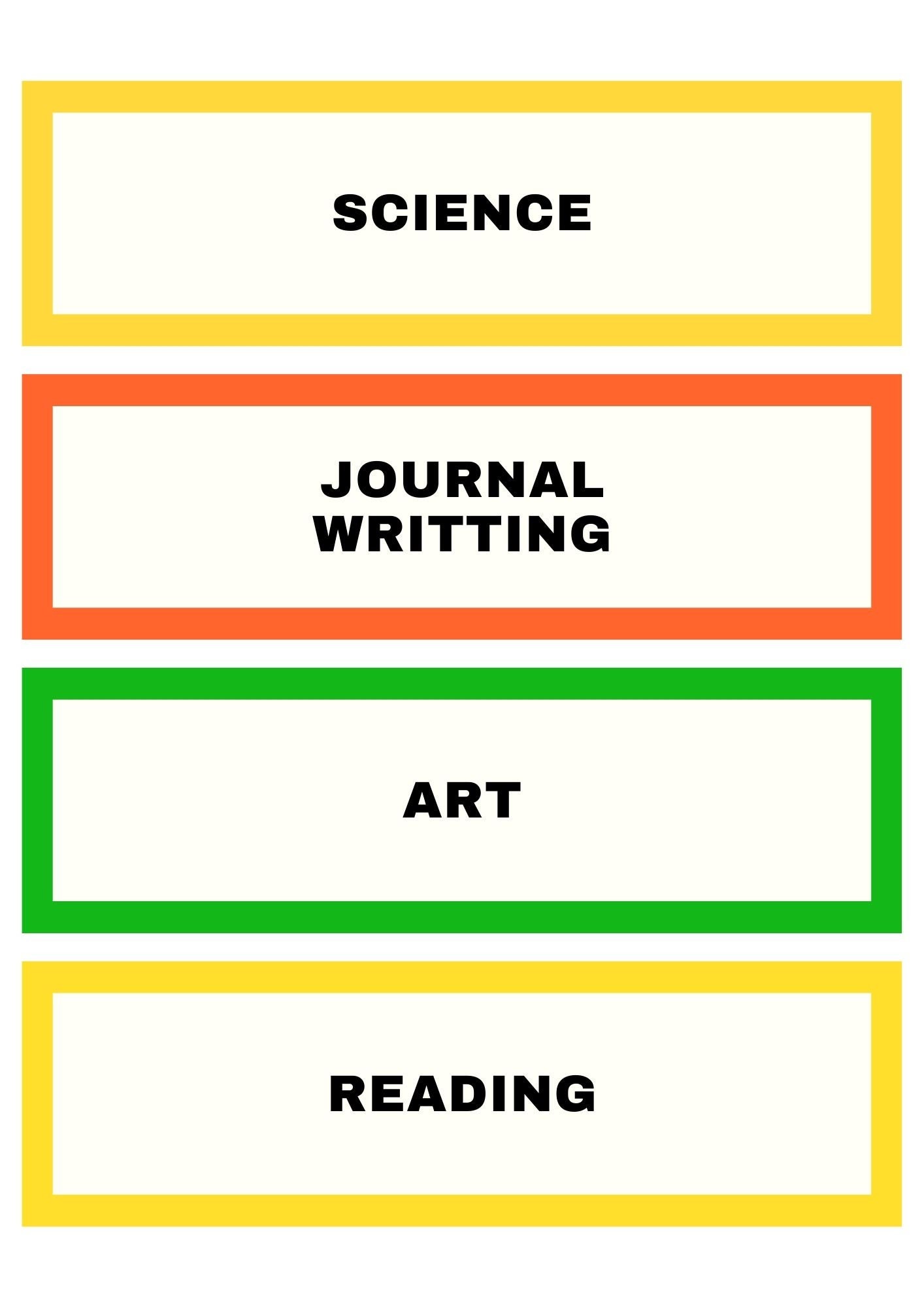 Classroom Folder Labels ( Digital, Printable) - Etsy