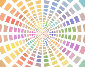 Color Wheel Posters, Set of 3 ,printable/digital,dimensions Are 18 X 24 ...