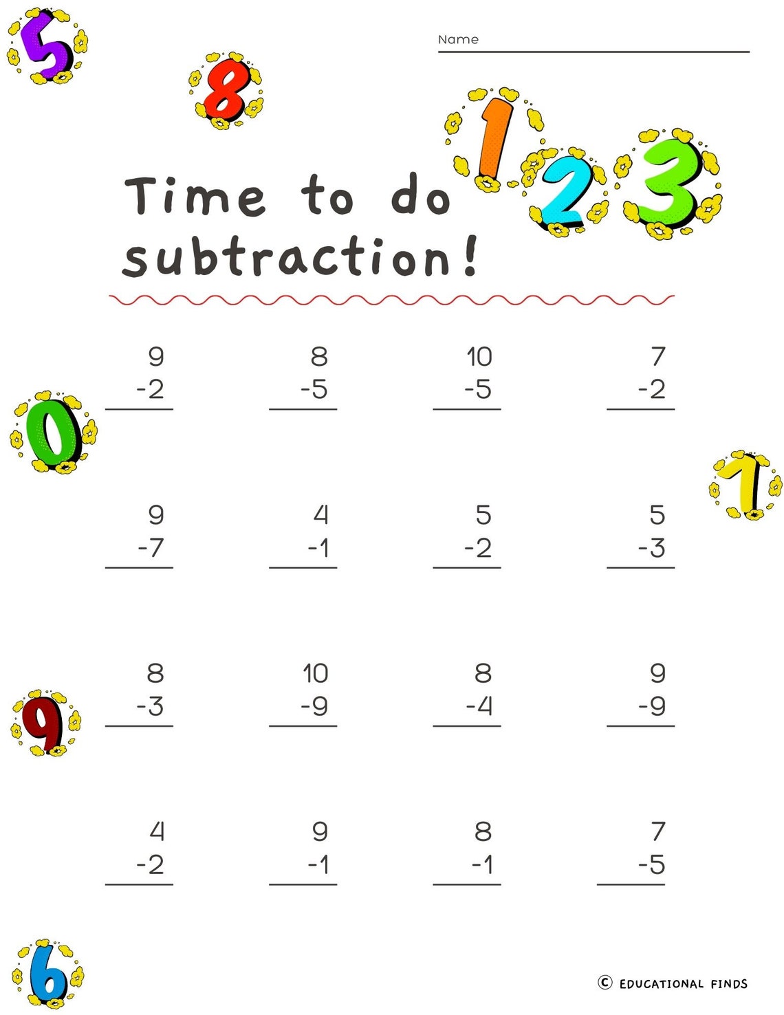 Addition And Subtraction Activities Digital Printable 4 Pages Etsy addition-and-subtraction-activities-digital-printable-4-pages-etsy