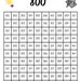 1-1000 Number Charts ( Digital, Printable) - Etsy